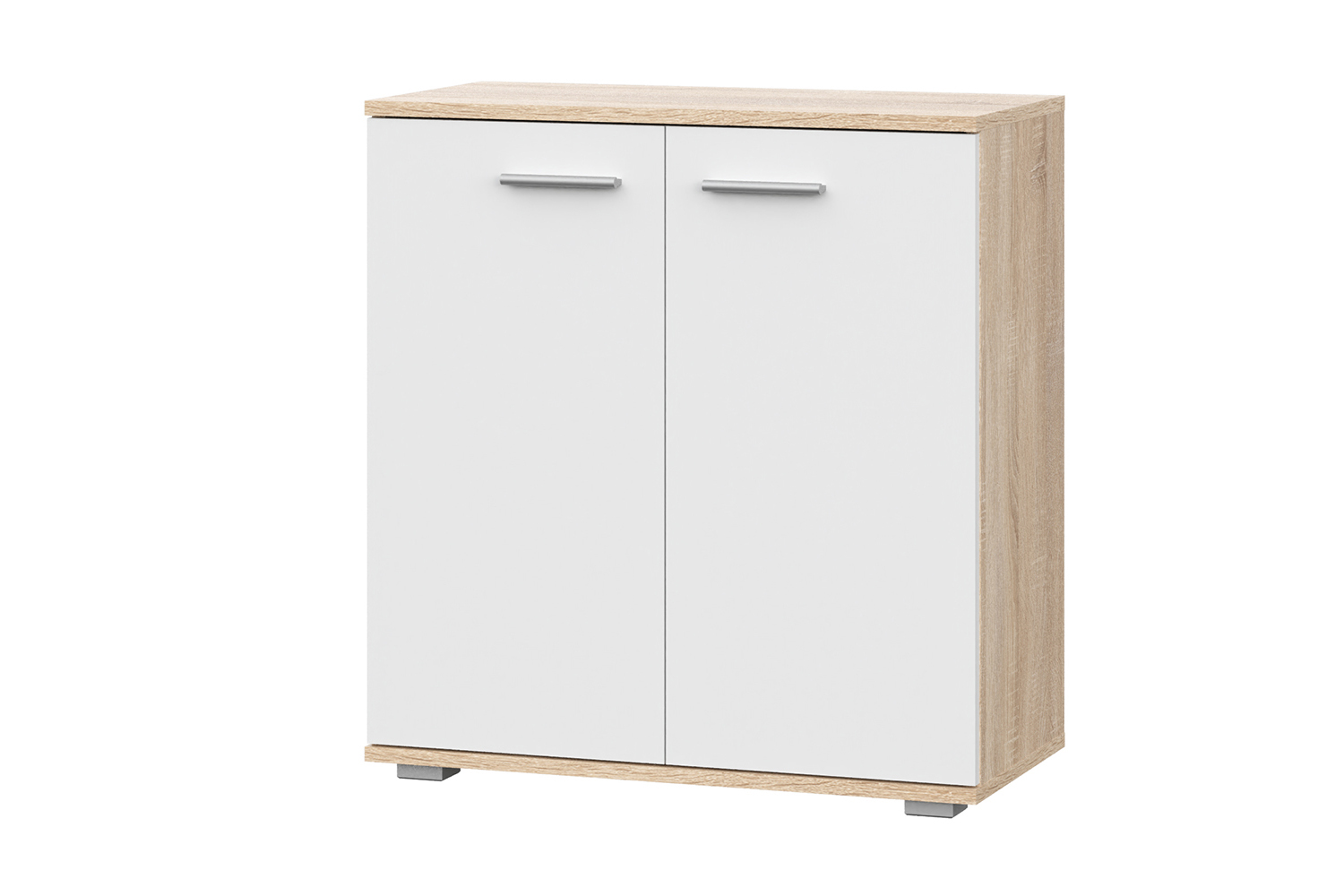 Комод Fun КД 1 дуб сонома белый купить за 4490 руб в Москве интернет магазин мебели Mnogomeb Ru